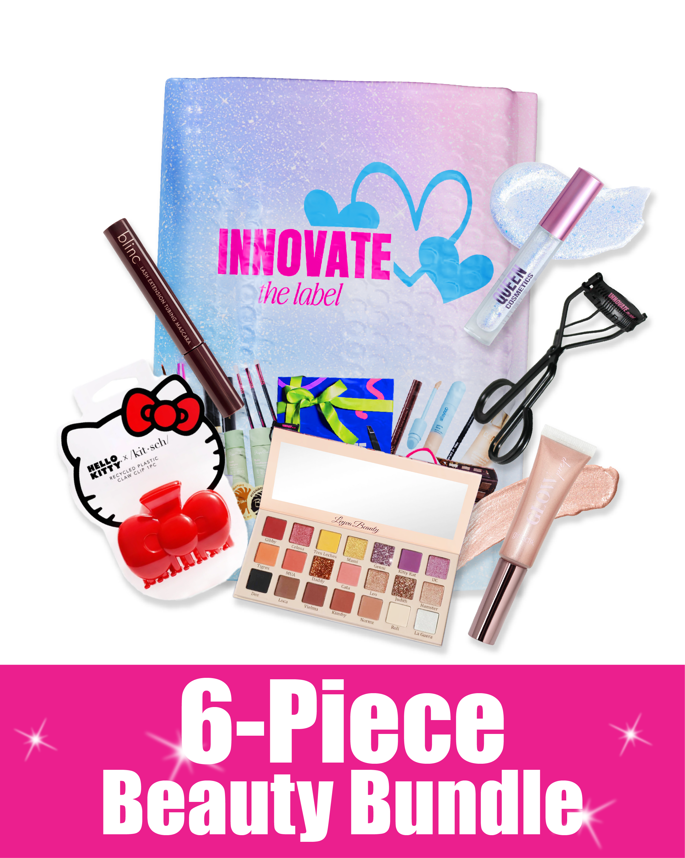 6-Piece Makeup Set Beauty Bundle by Fast Bundle | Innovate the Label ...